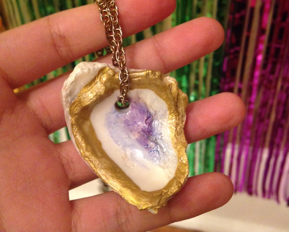 DIY Oyster Shell Necklace - Mississippi Free Press
