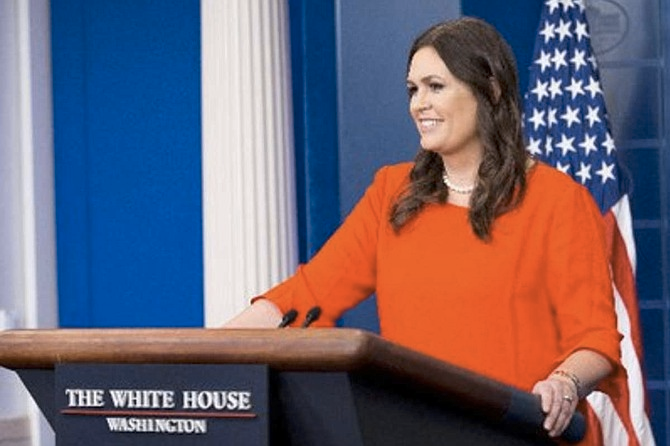 First Lady's Spokeswoman to Replace Sanders as White House Press ...