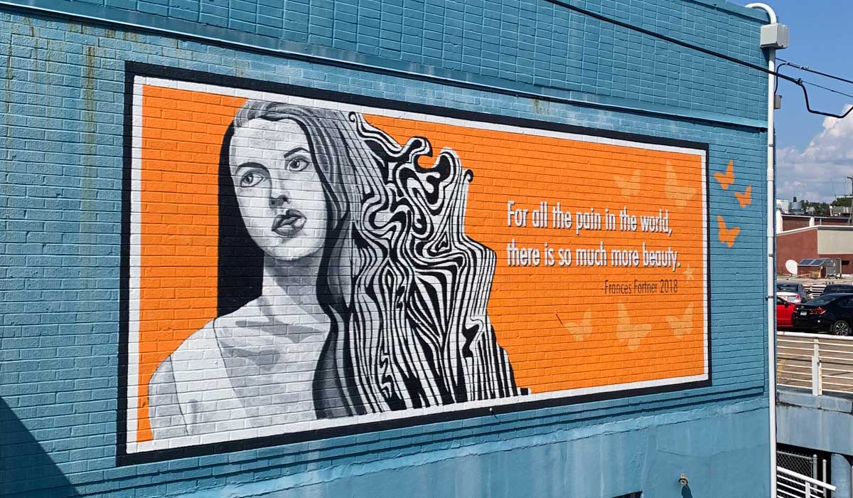 New Mural Honors Frances Fortner - Mississippi Free Press