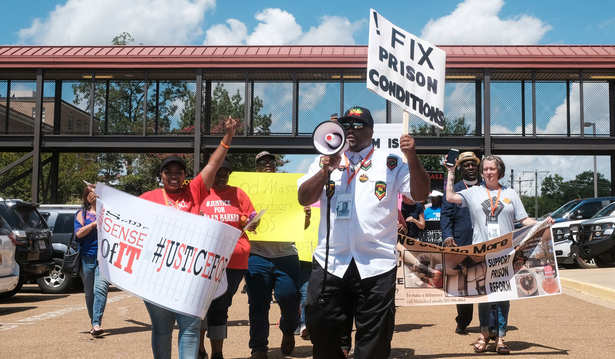 Mass Incarceration Rally at Smith Park - Mississippi Free Press