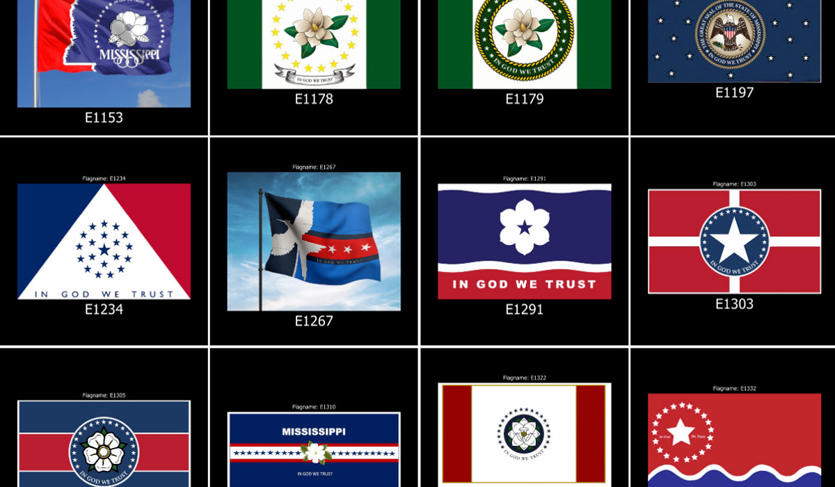 Commission Picks Top State Flag Submissions - Mississippi Free Press