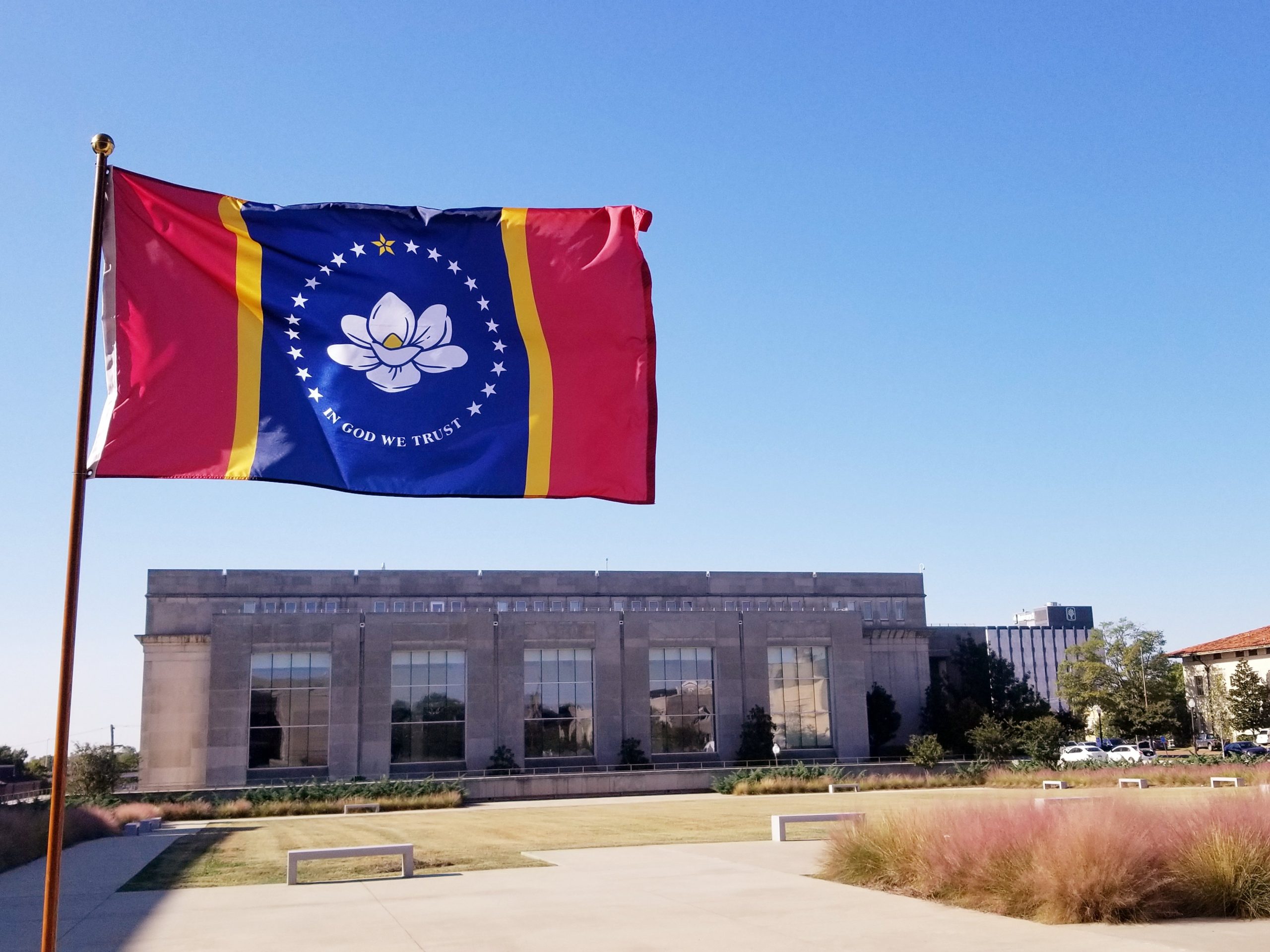 Mississippi's New Magnolia Flag Starting to Fly After Vote ...