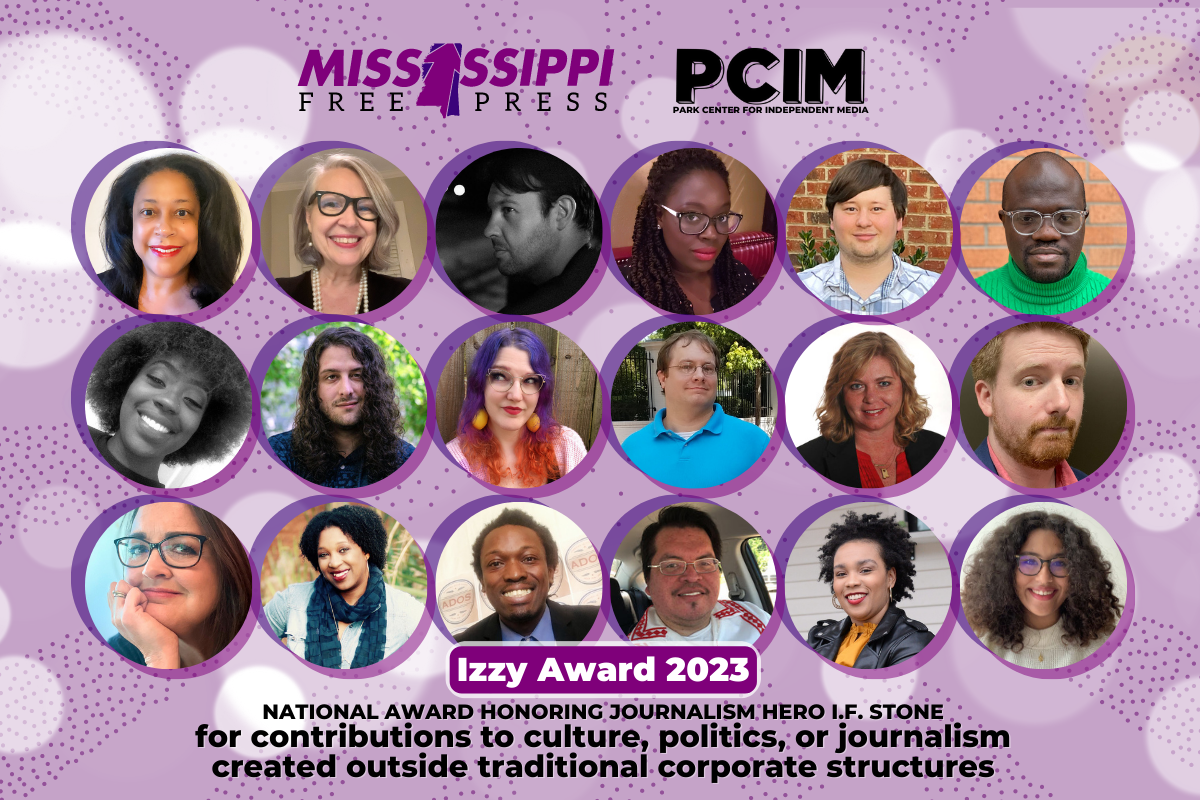 Mississippi Free Press Receives National Izzy Award