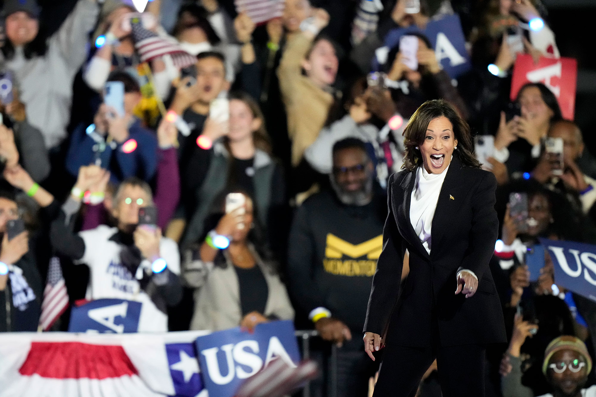 Two Closing Arguments Show Stark Choice Between Trump, Harris