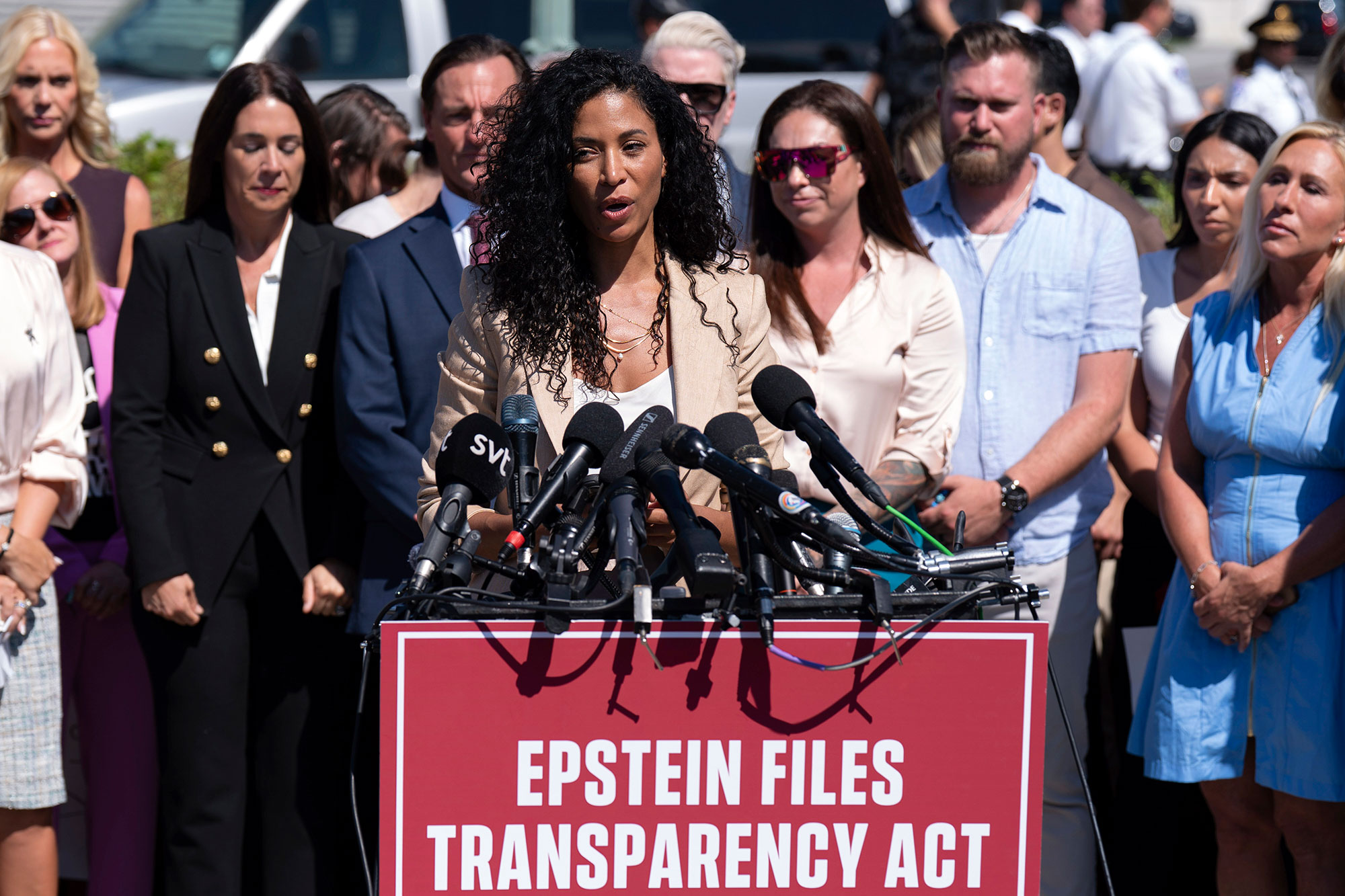 Epstein Survivors Implore Congress to Release Files