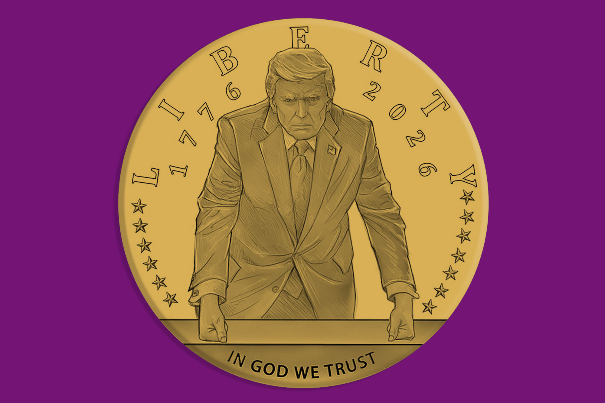 US Mint Can Begin Producing Trump Commemorative Gold Coin